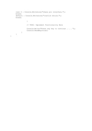 Mpesa_C# (2) | PDF | Programming Languages | Computing