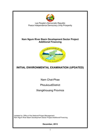 IEE ADB Nam Gum report | PDF | Agriculture | Industries