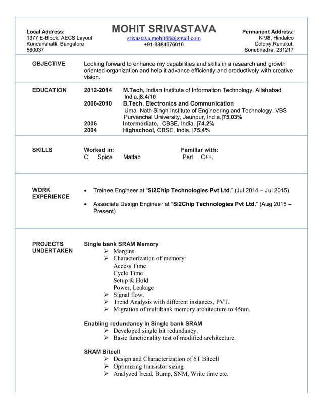mohit resume | PDF