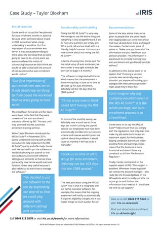 Taylor Bloxham Case Study V 1.0 | PDF