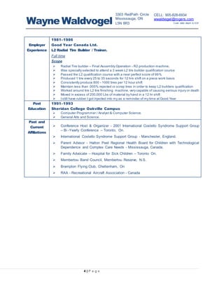 Wayne CV 2016 | DOCX | IT and Internet Support | Internet