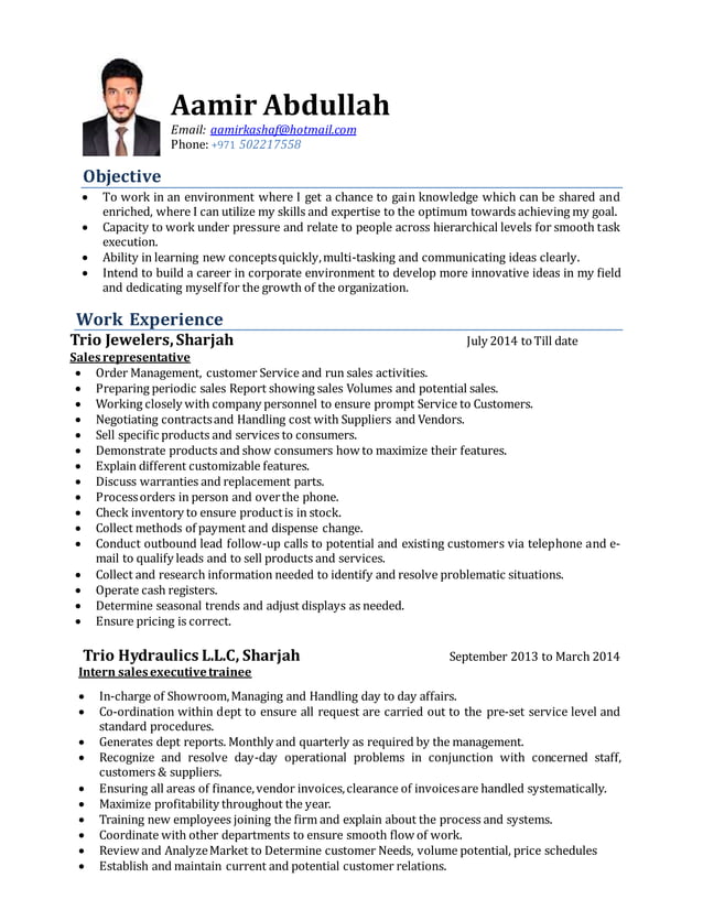 aamir resume-Updated | PDF
