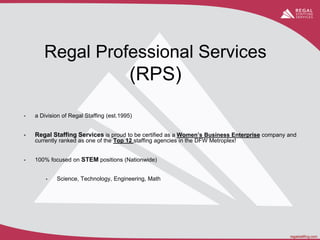 Regal Professional Services Presentation 2017 | PPT