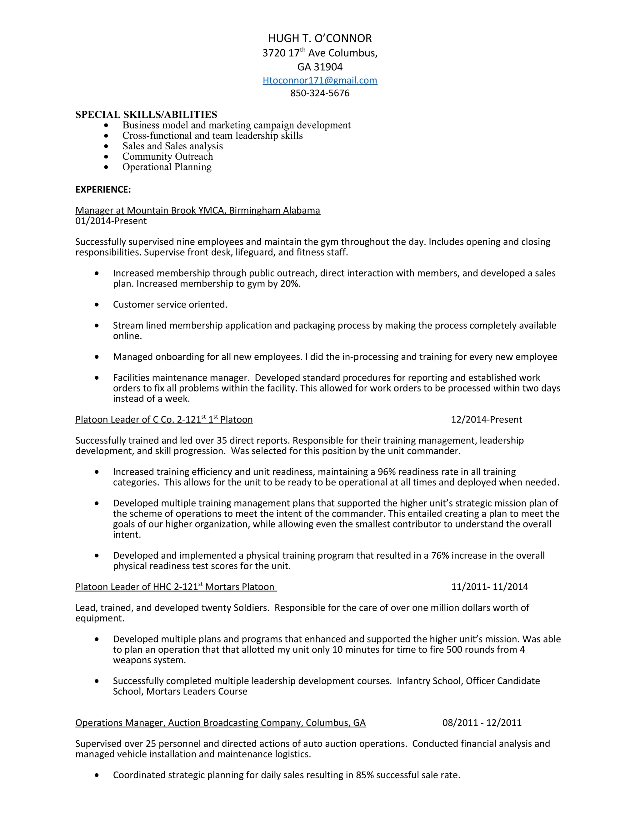 Hugh Resume AL (1) | DOC