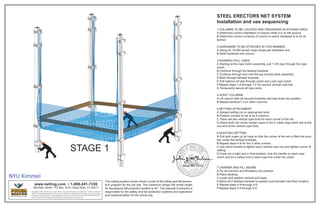 Steel Erectors Installation Diagram_11x17_Print | PPT