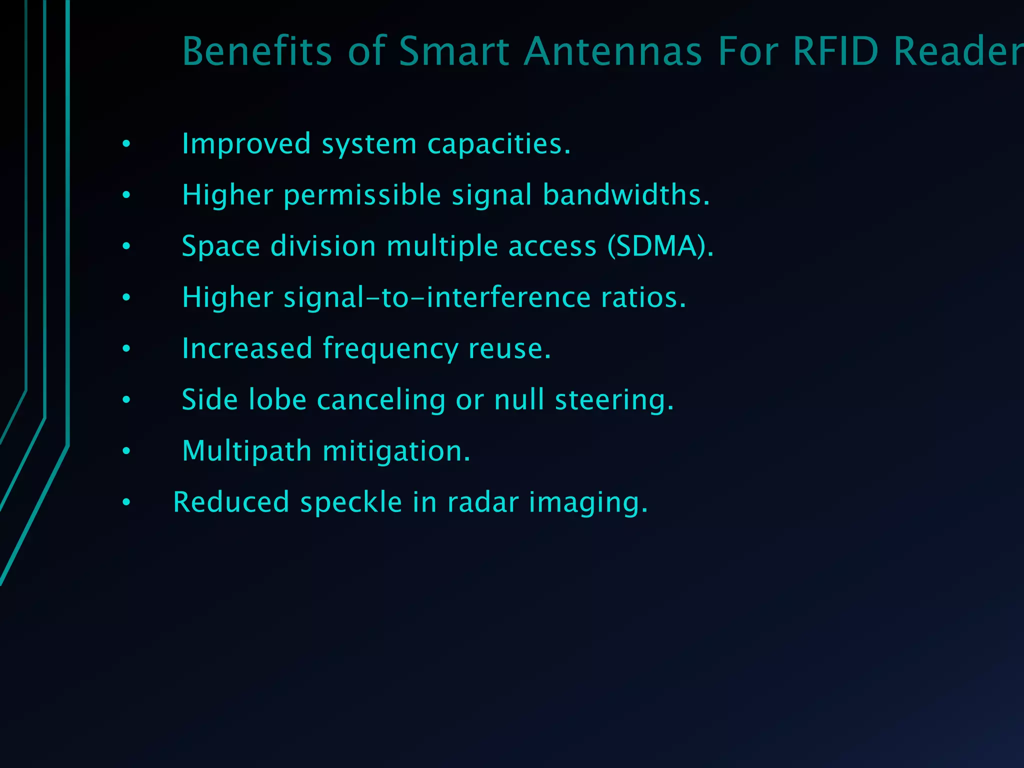 Smart Antenna for RFID Systems 2.55
