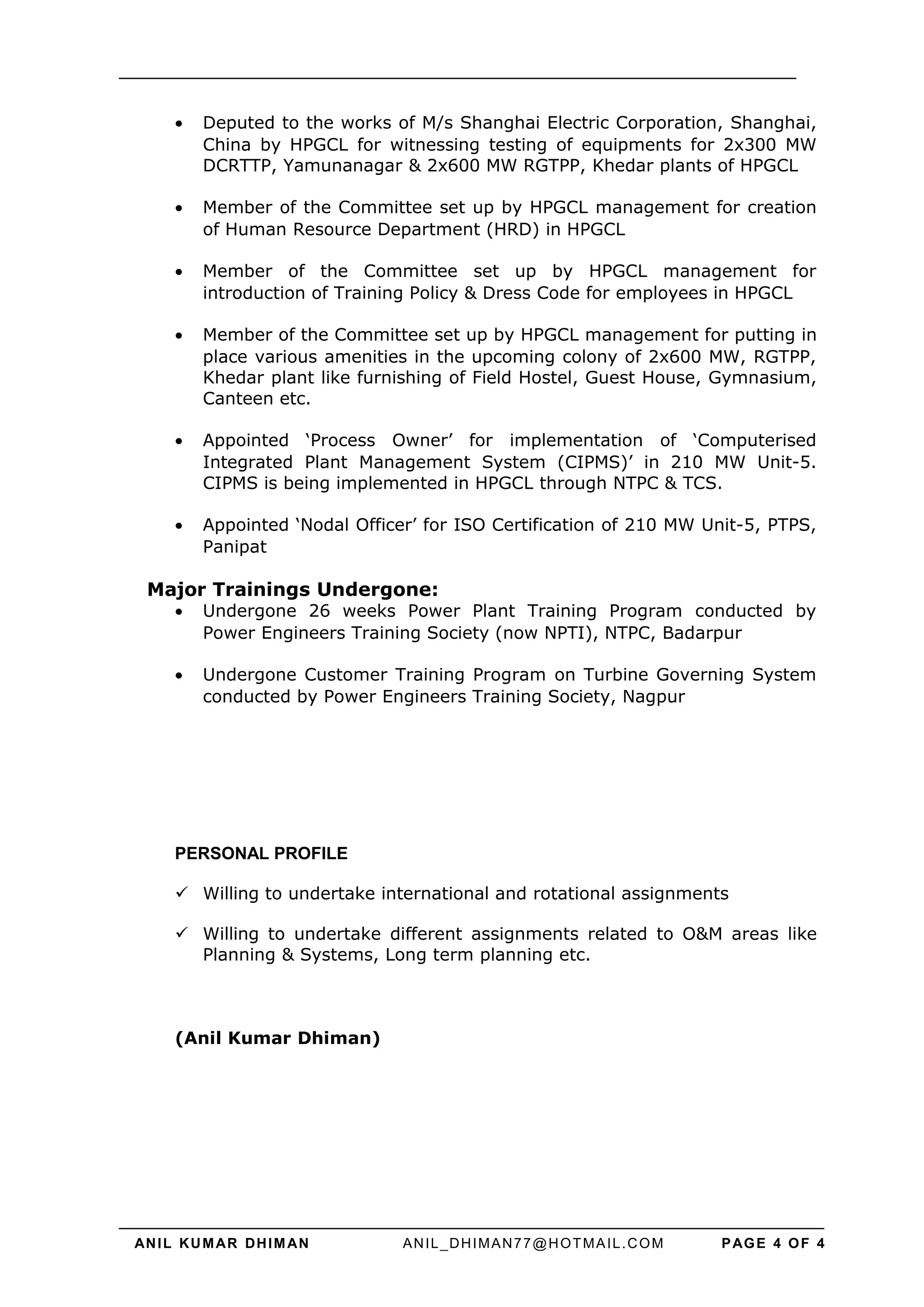 Anil CV | DOC