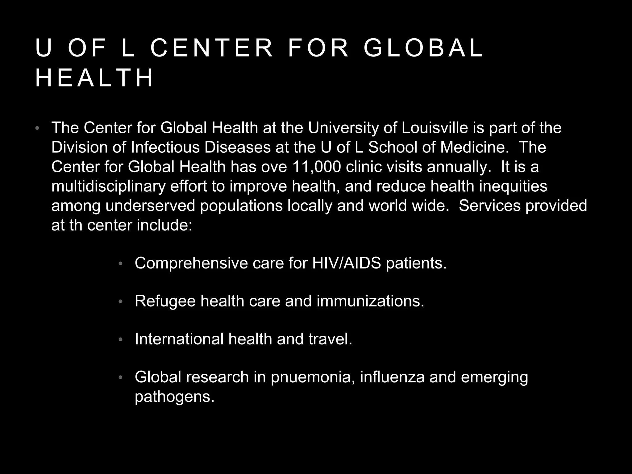 Global Health Case Study | PPTX