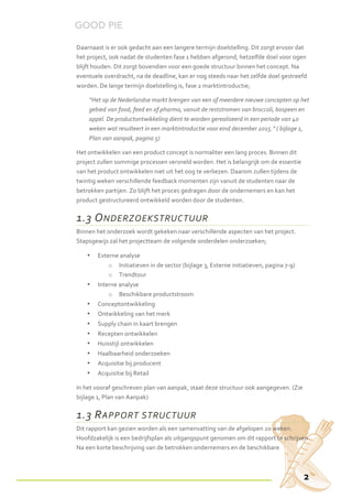 GoodPie Beroepsopdracht verslag | PDF