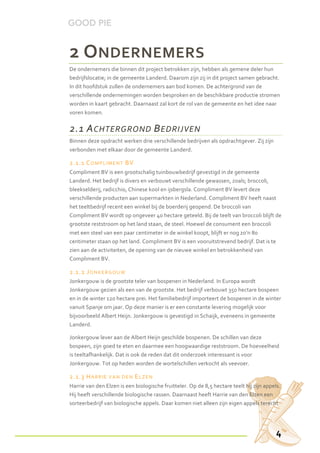 GoodPie Beroepsopdracht verslag | PDF