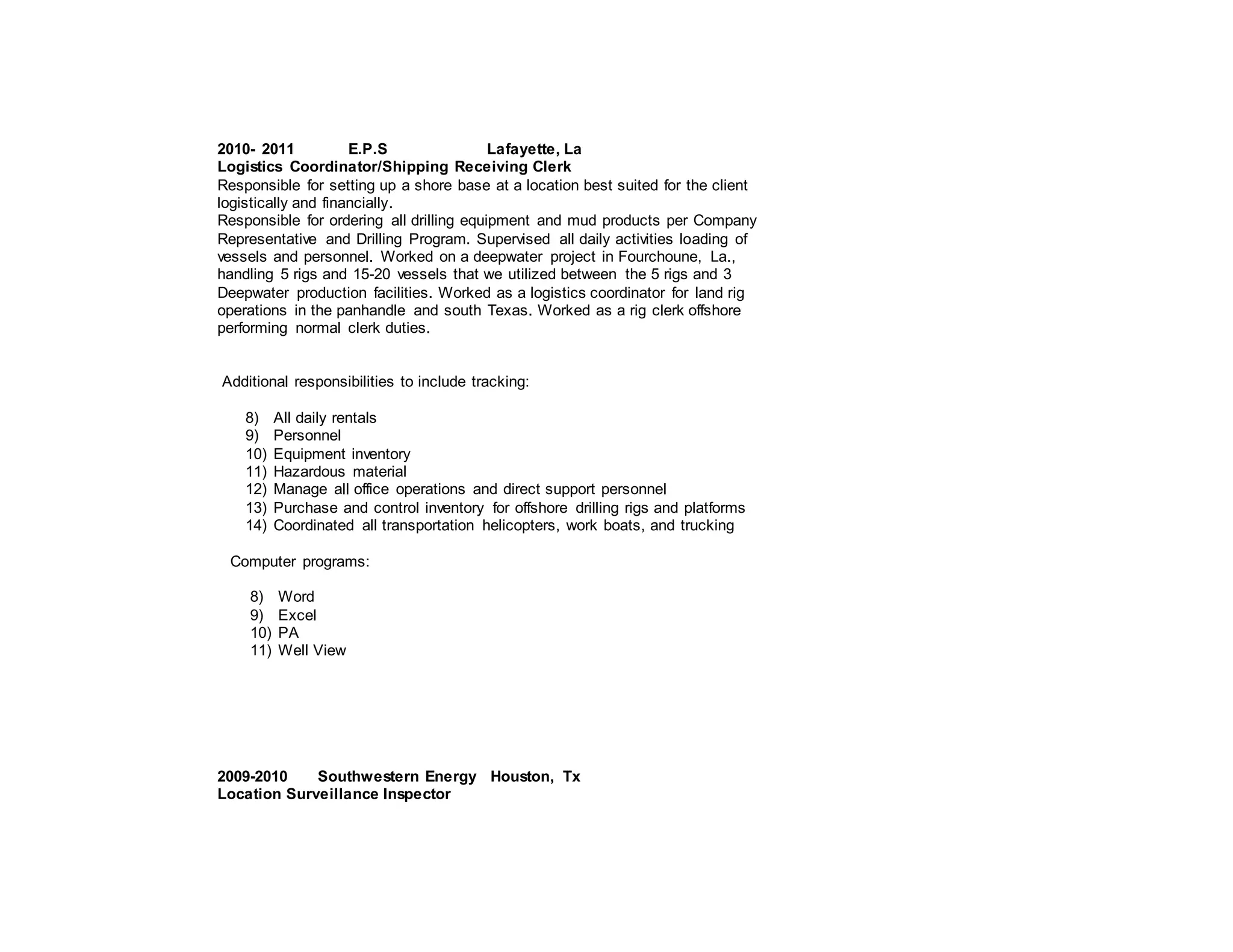 Chris's Resume | DOCX