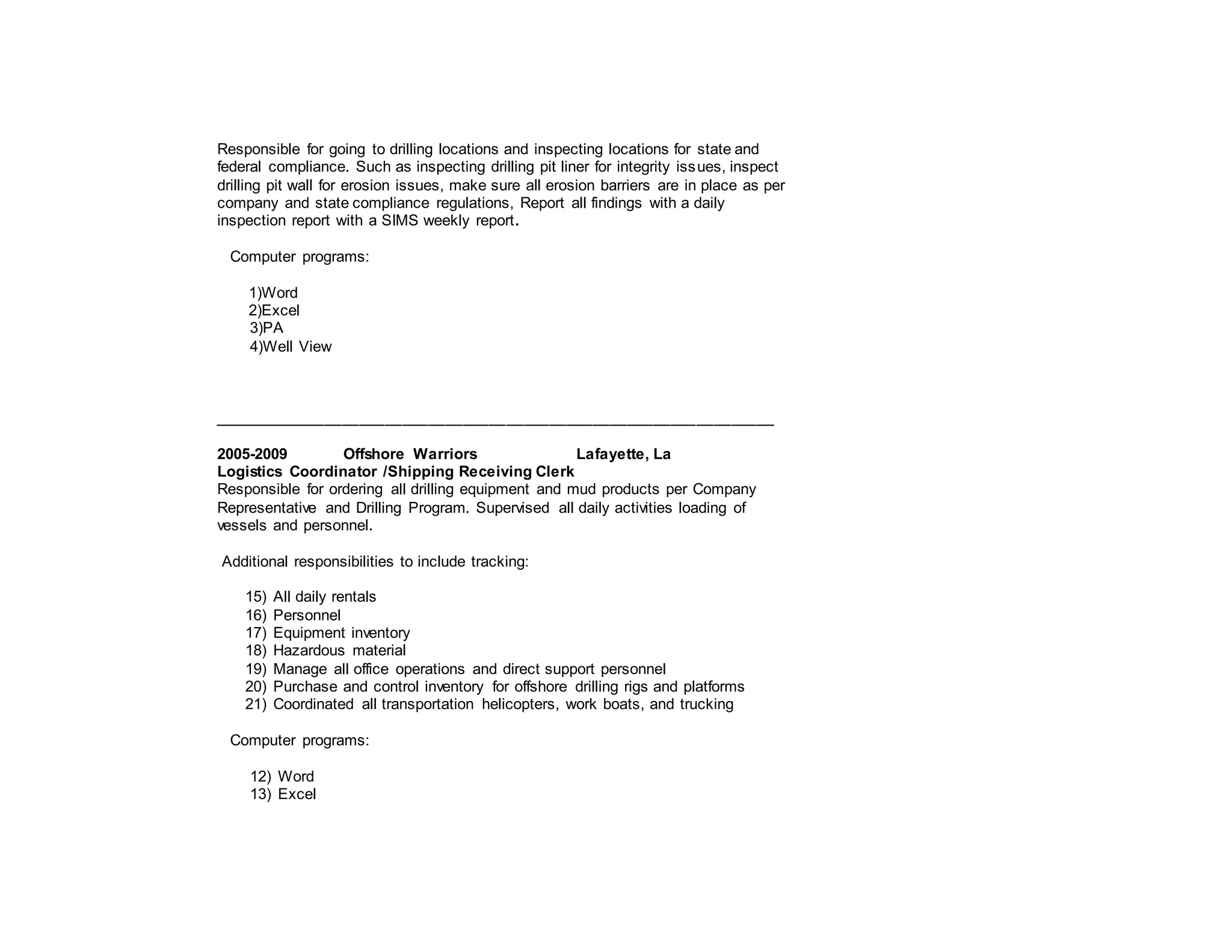 Chris's Resume | DOCX