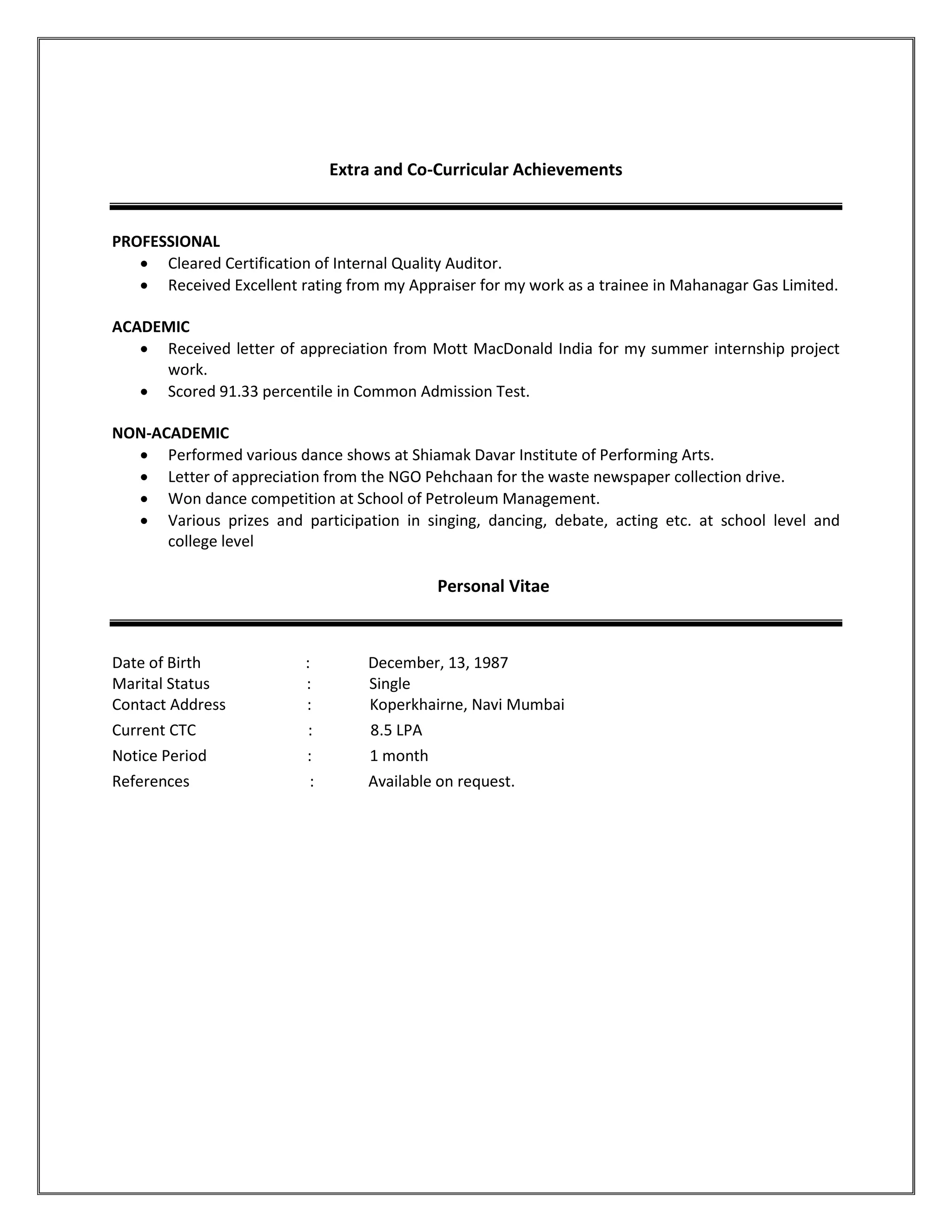 Resume_Manthan Gattani | PDF