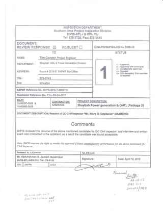 SHAYBAH ARAMCO PROJECT APPROVAL | PDF