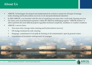 ARKOIL Technologies_oil tank cleaning_final | PDF