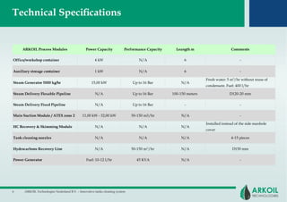 ARKOIL Technologies_oil tank cleaning_final | PDF