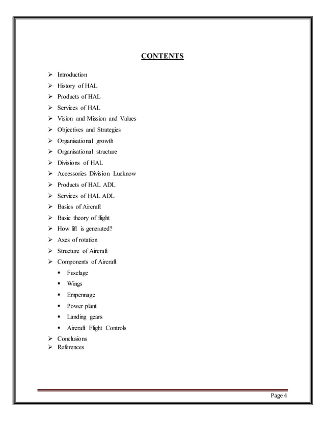 HAL Report | DOCX | Aviation Industry | Industries