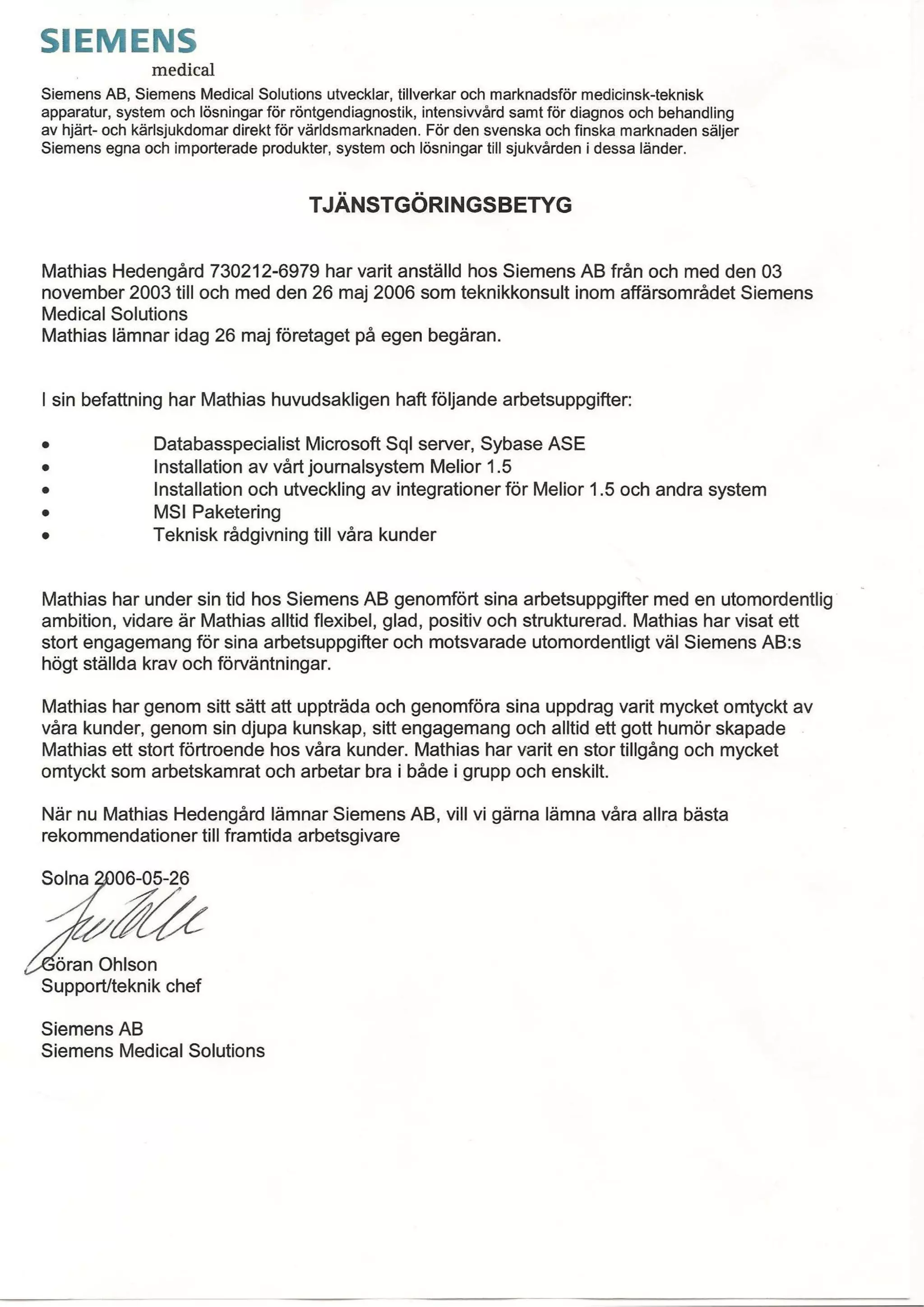 Attest SiemensMedical | PDF
