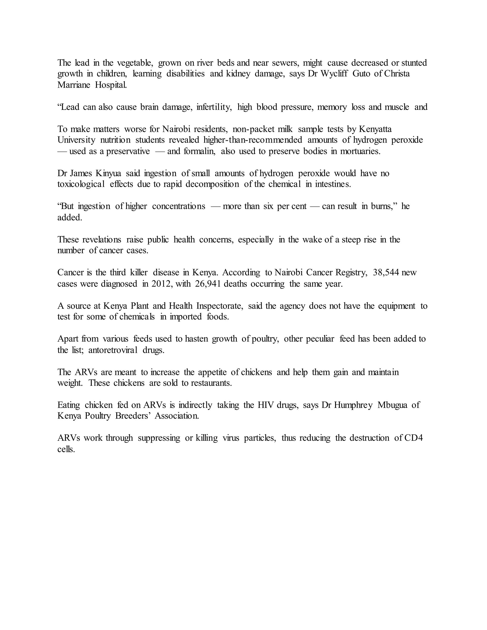 TOXINS IN THE VEGETABLE | DOCX