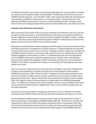 ECOWAS | PDF | War and Conflicts