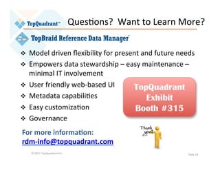 Henninger_MakingReferenceDataMoreMeaningful-Final | PDF | Databases ...