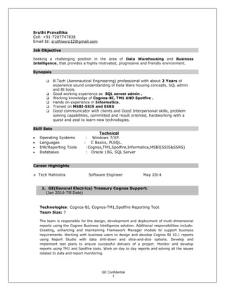 Sruthi_Resume | PDF