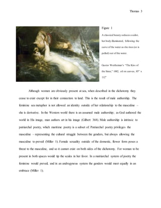 The Role of the Metaphoric Woman in Maritime Poetry | DOCX