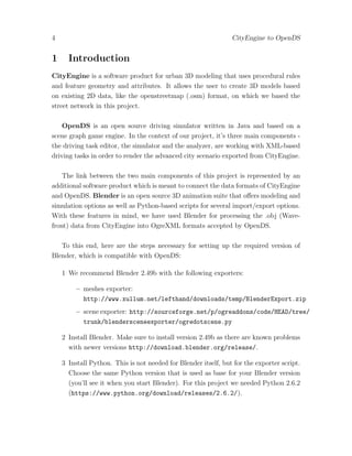 CityEngine-OpenDS | PDF