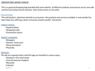 PACKAGING ADVERTISING | PPT