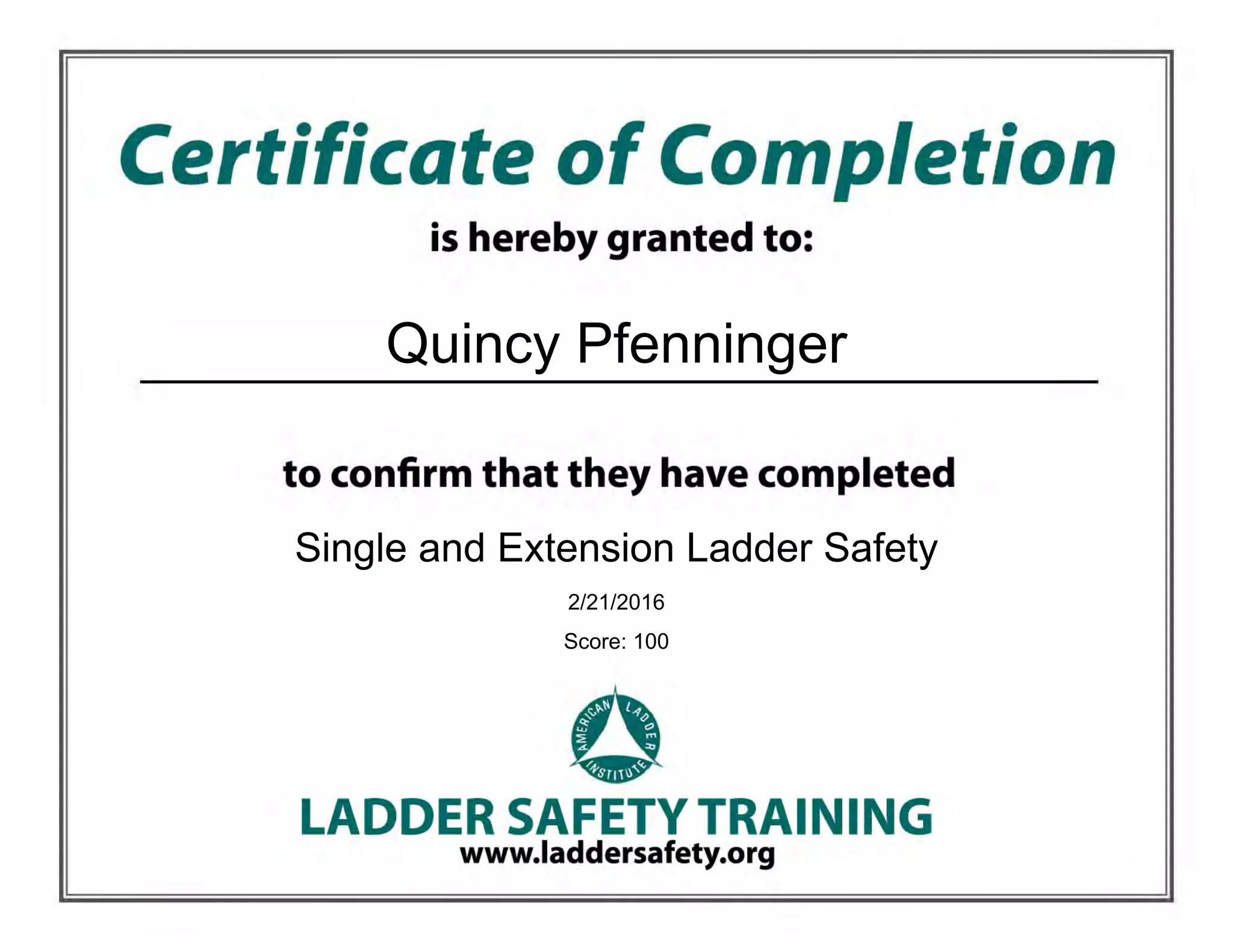 single and extension ladder safety | PDF