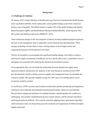 Healthcare Benchmarking Report | PDF