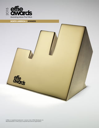 2015_NAEffies_Winners | PDF | Awards Shows | Events