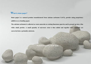 Stone Paper (Description) | PDF