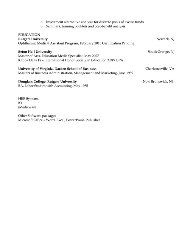 MJ Cunningham 2016 | PDF