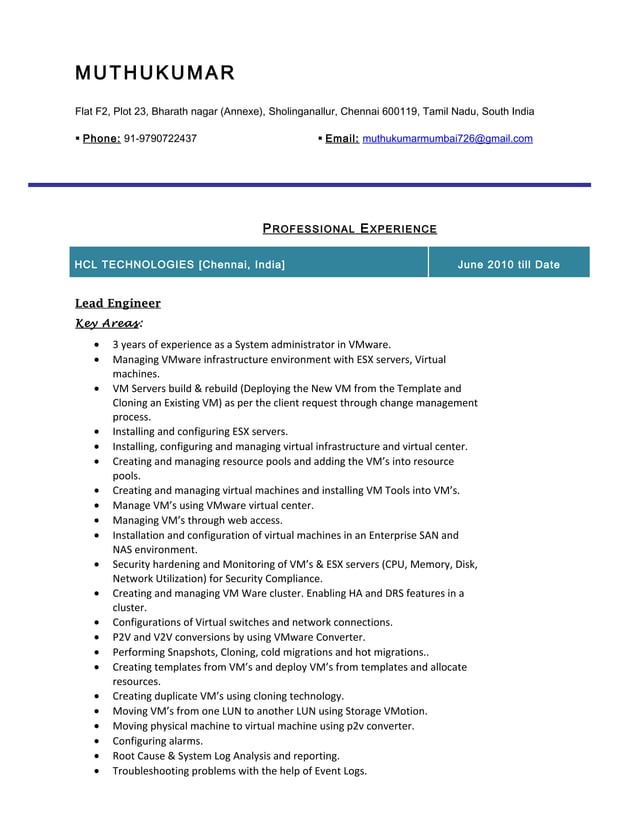 Muthukumar_Resume | PDF