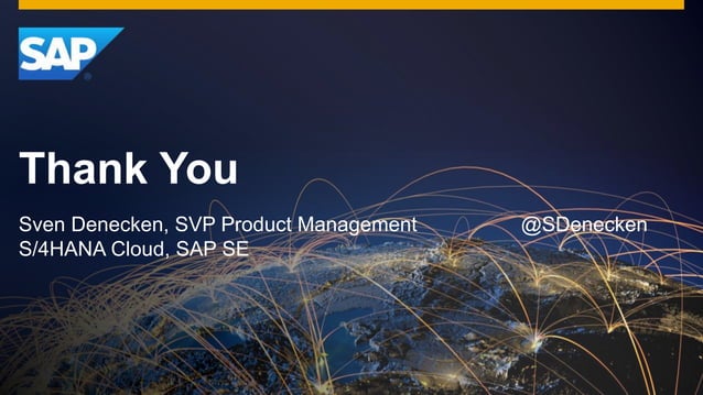 S4HANACLoud Demo session slides | PPT