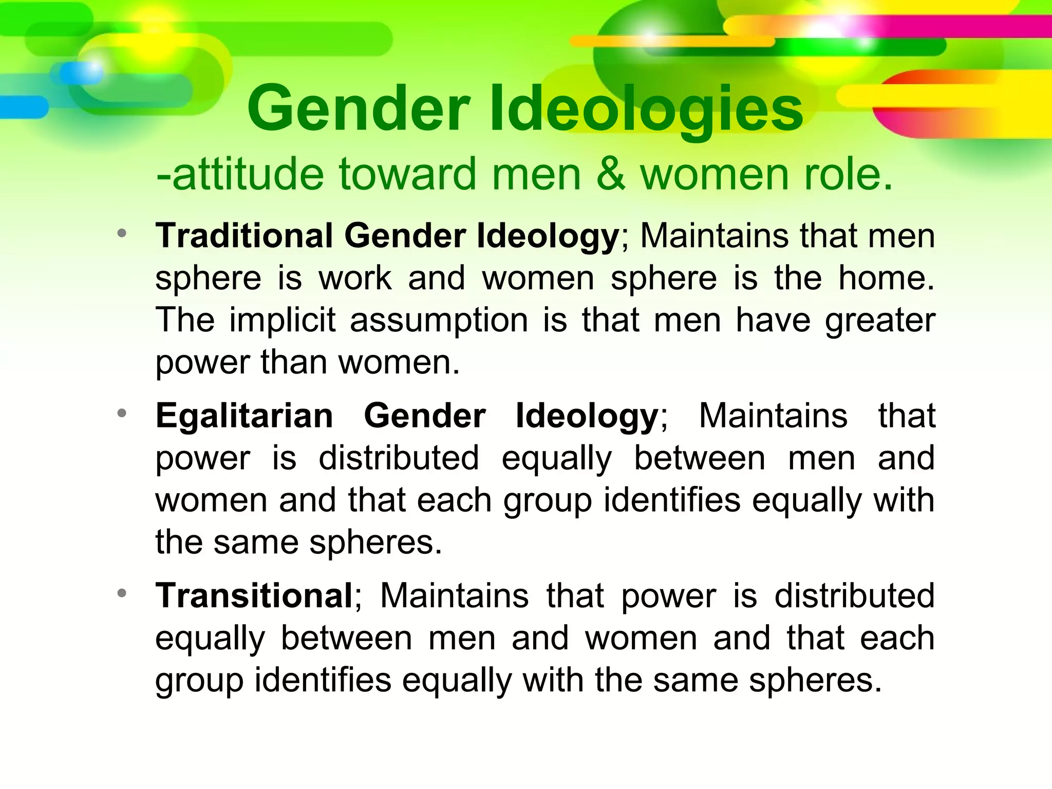 Kuliah 9 gender and development | PPT