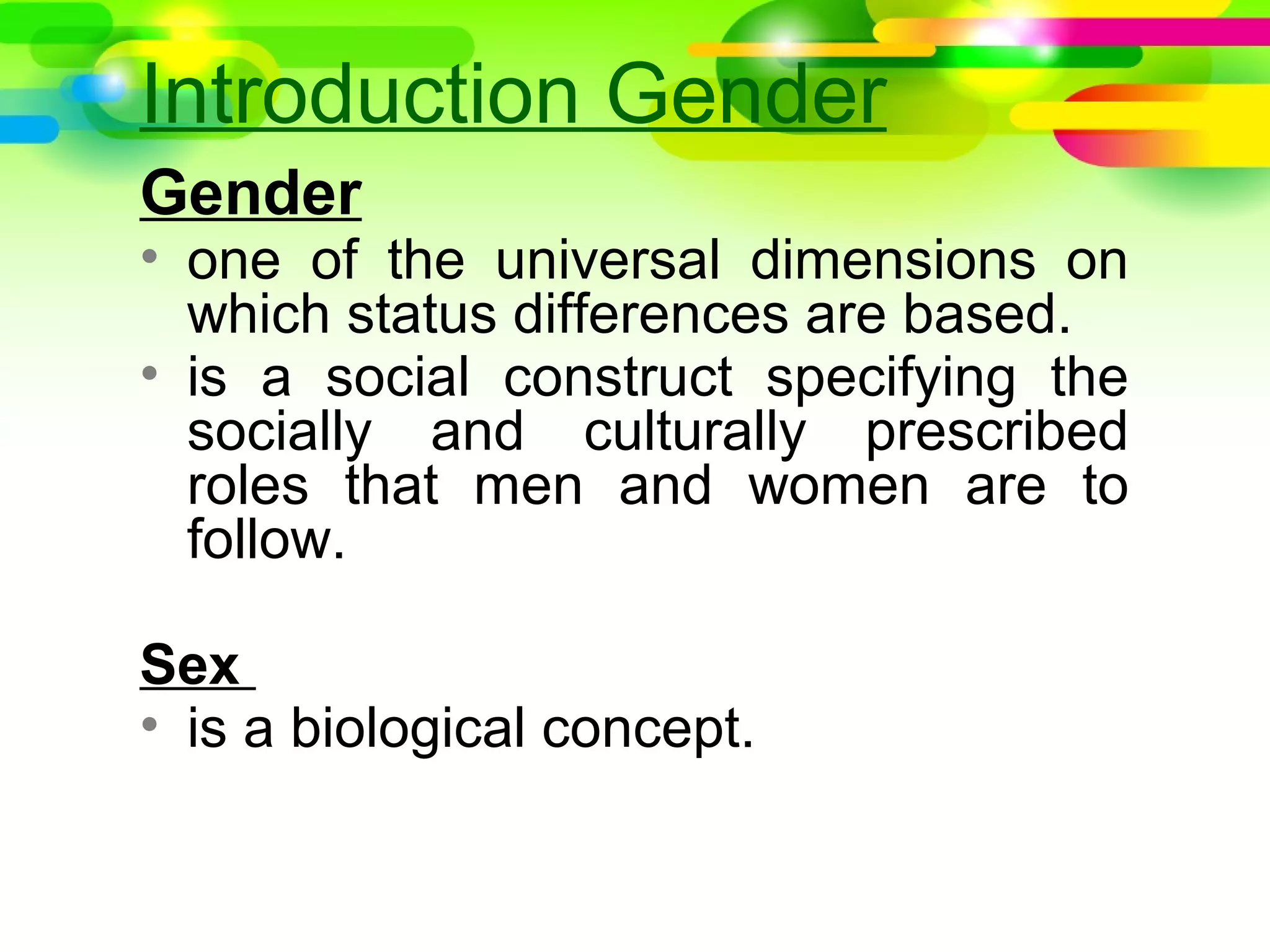Kuliah 9 gender and development | PPT