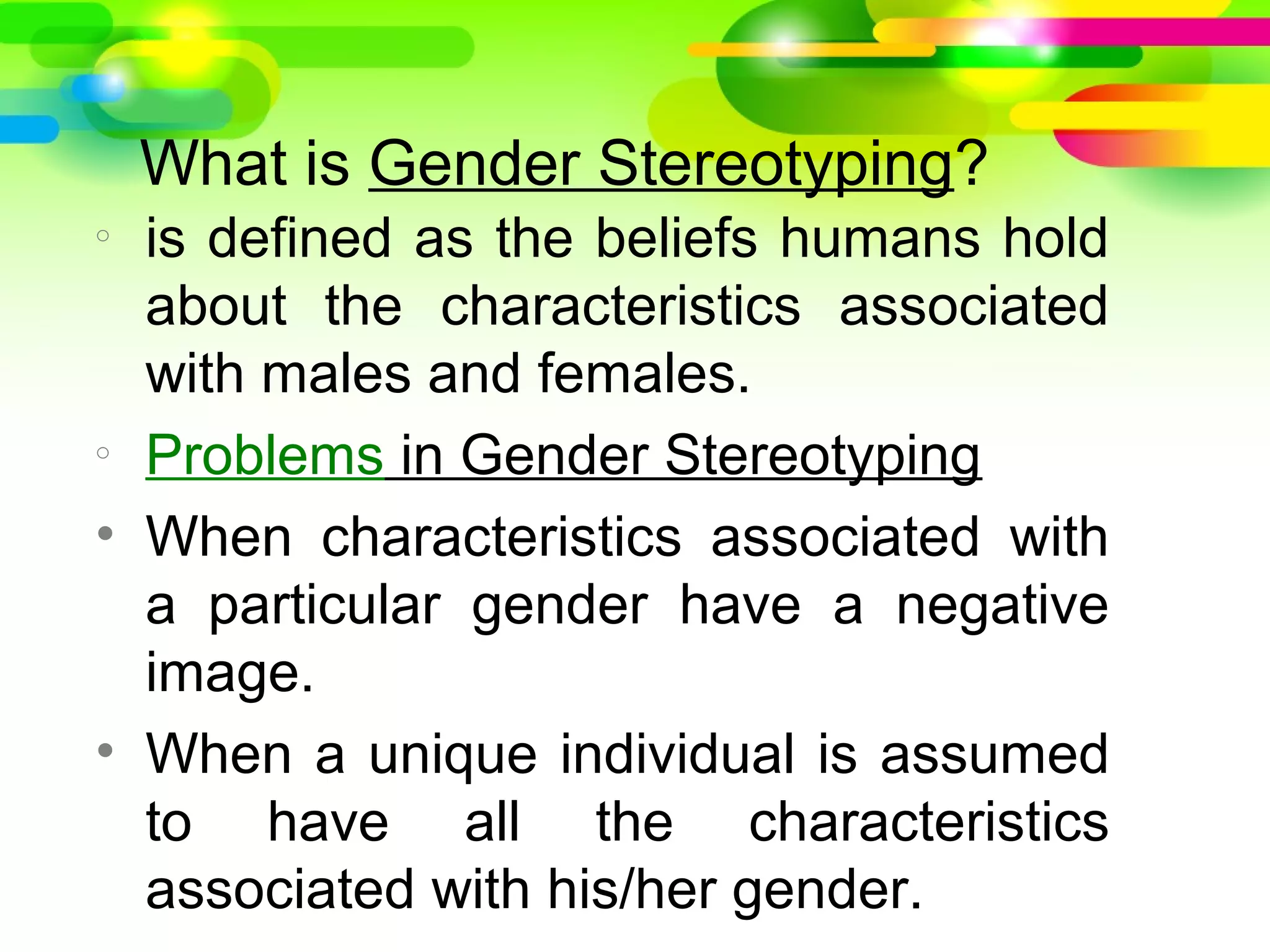 Kuliah 9 gender and development | PPT