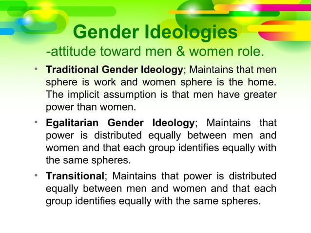 Kuliah 9 gender and development | PPT