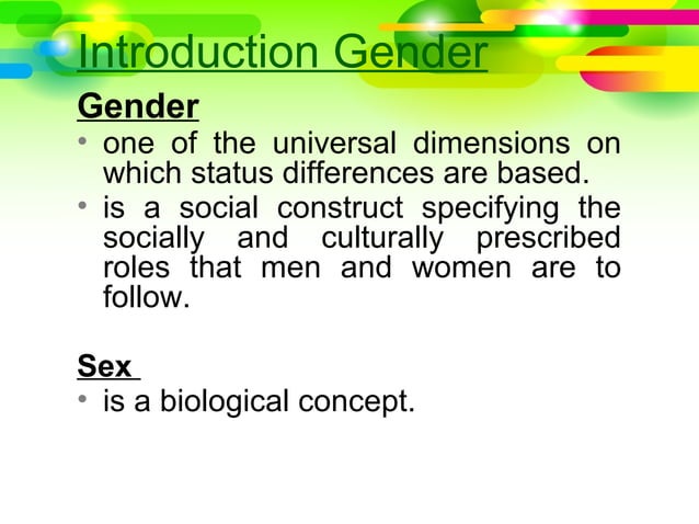 Kuliah 9 gender and development | PPT