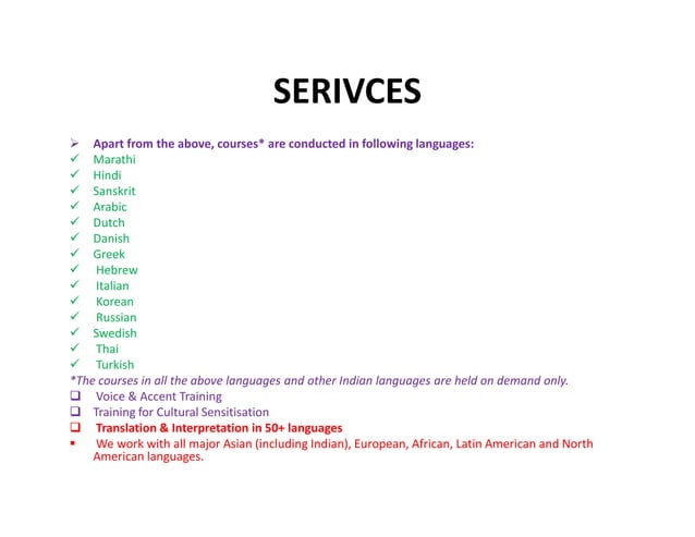 Company Profile_Polyglot Language Solutions | PPT