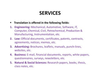 Company Profile_Polyglot Language Solutions | PPT