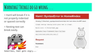 -Haml Presentation | PPT