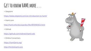 -Haml Presentation | PPT