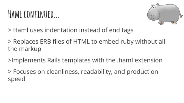 -Haml Presentation | PPT