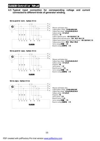 MANUAL 120817 250KVA GENERATOR HARSEN-GU320B (1) | PDF