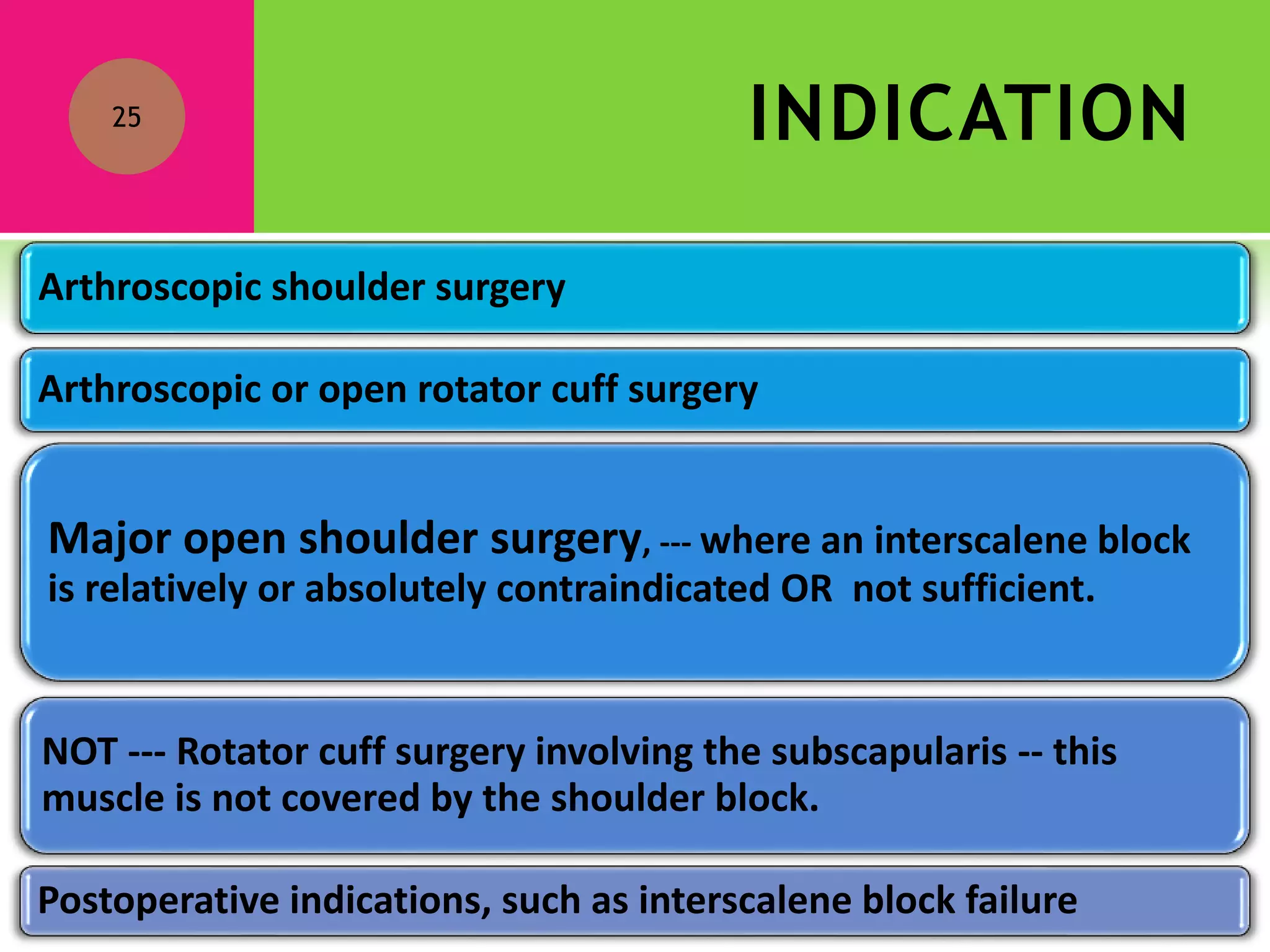 Peripheral Nerve Block Part 2 | PPTX | Death, Injury, or Military ...