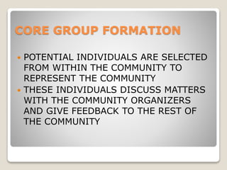 contact making and community development - praise maambira | PPTX