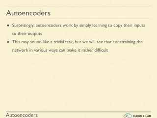 Autoencoders | PDF